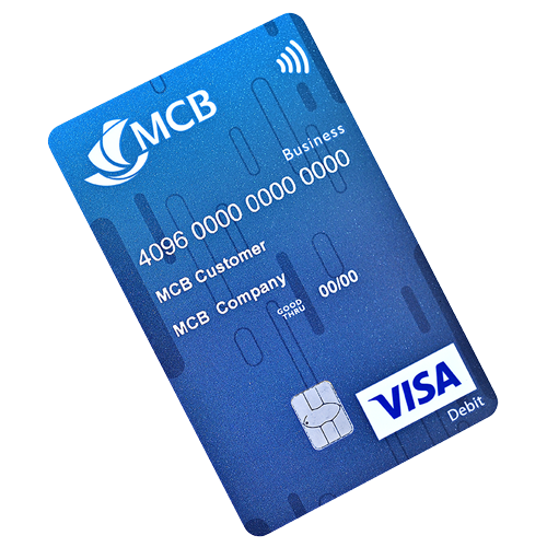 Visa Business Debit Card | SME Banking | MCB